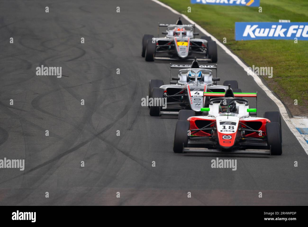 British F4 James HIGGINS #18 Fortec Motorsport Championship Knockhill ...