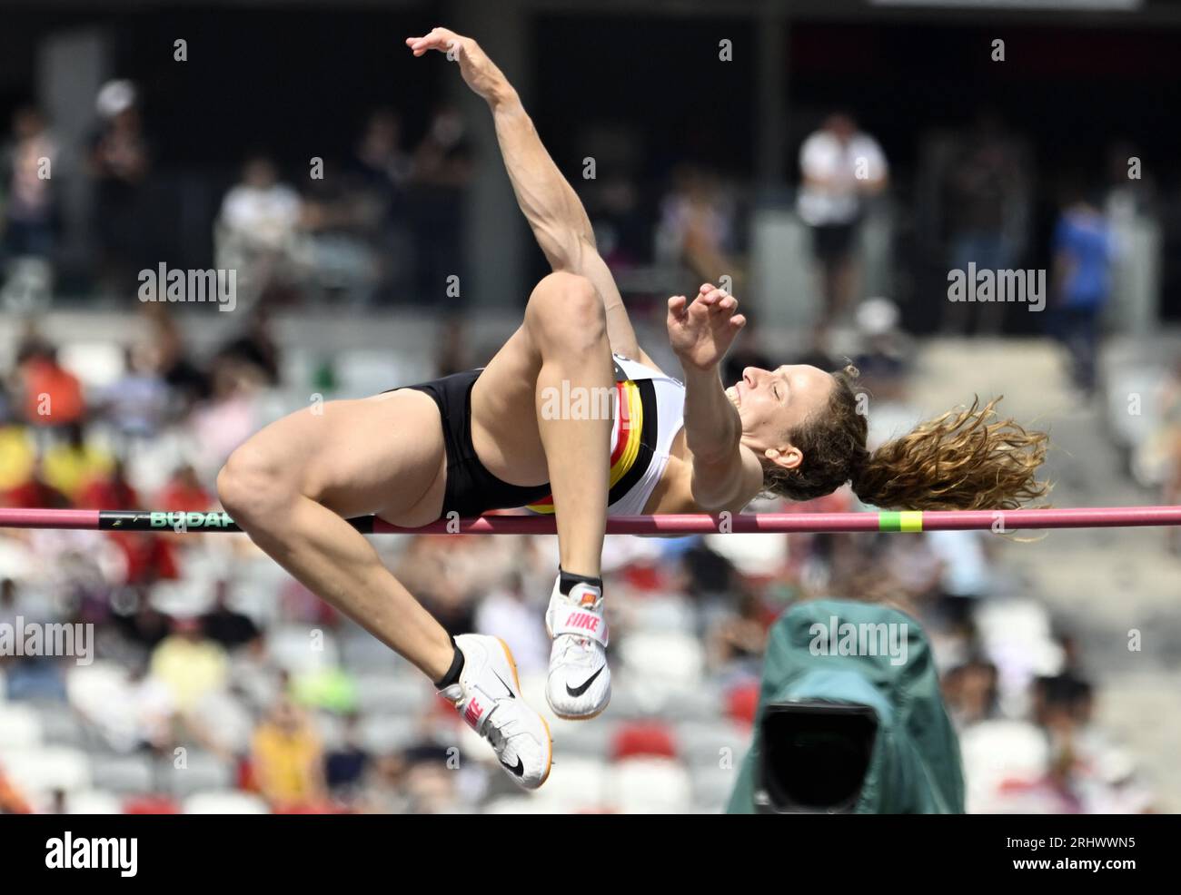 Budapest, Hungary. 19th Aug, 2023. Belgian Noor Vidts pictured in ...