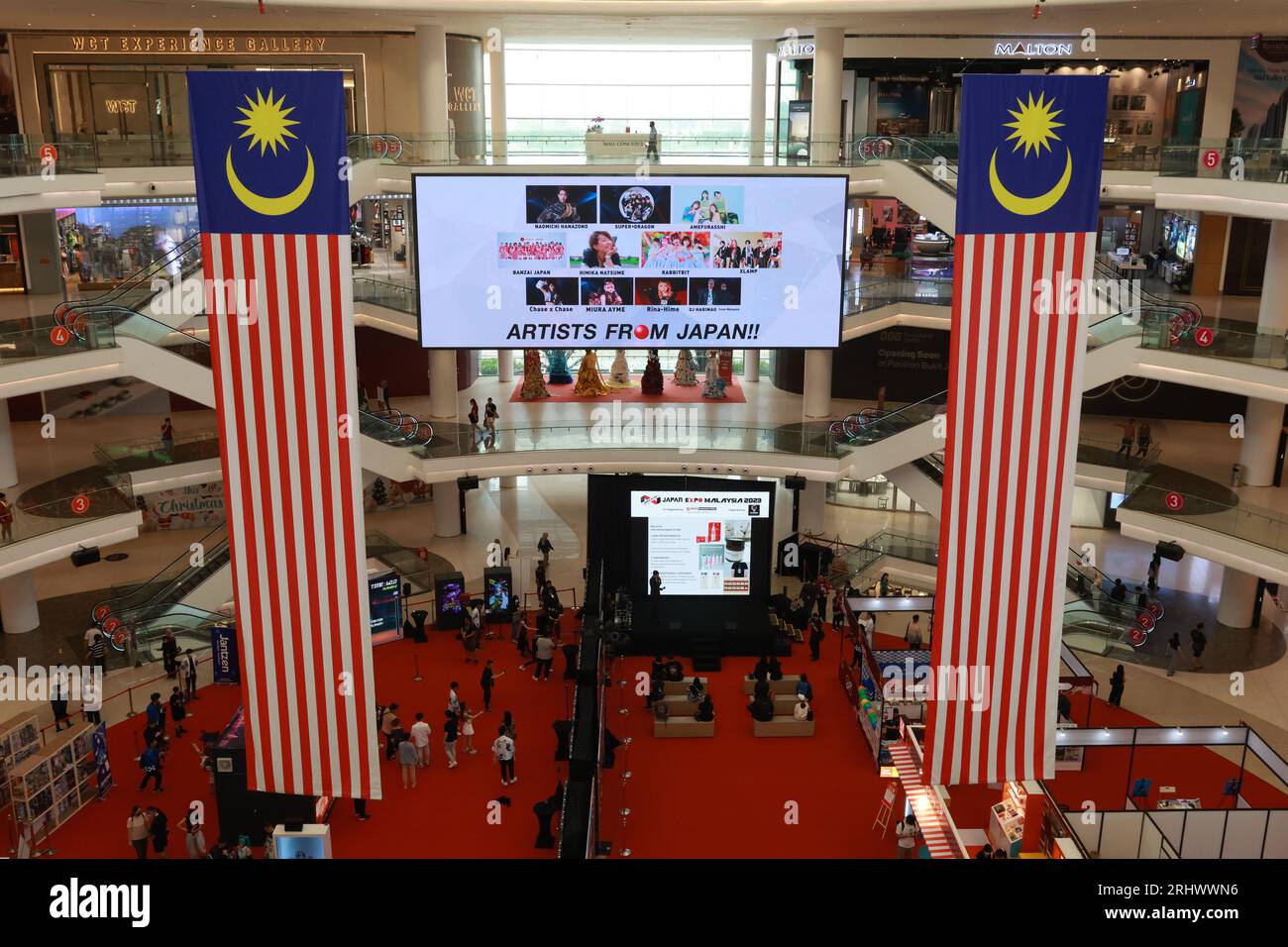 August 18, 2023, Kuala Lumpur, Wilayah perseketuan, Malaysia: Japan Expo Malaysia 2023, Inddor ...