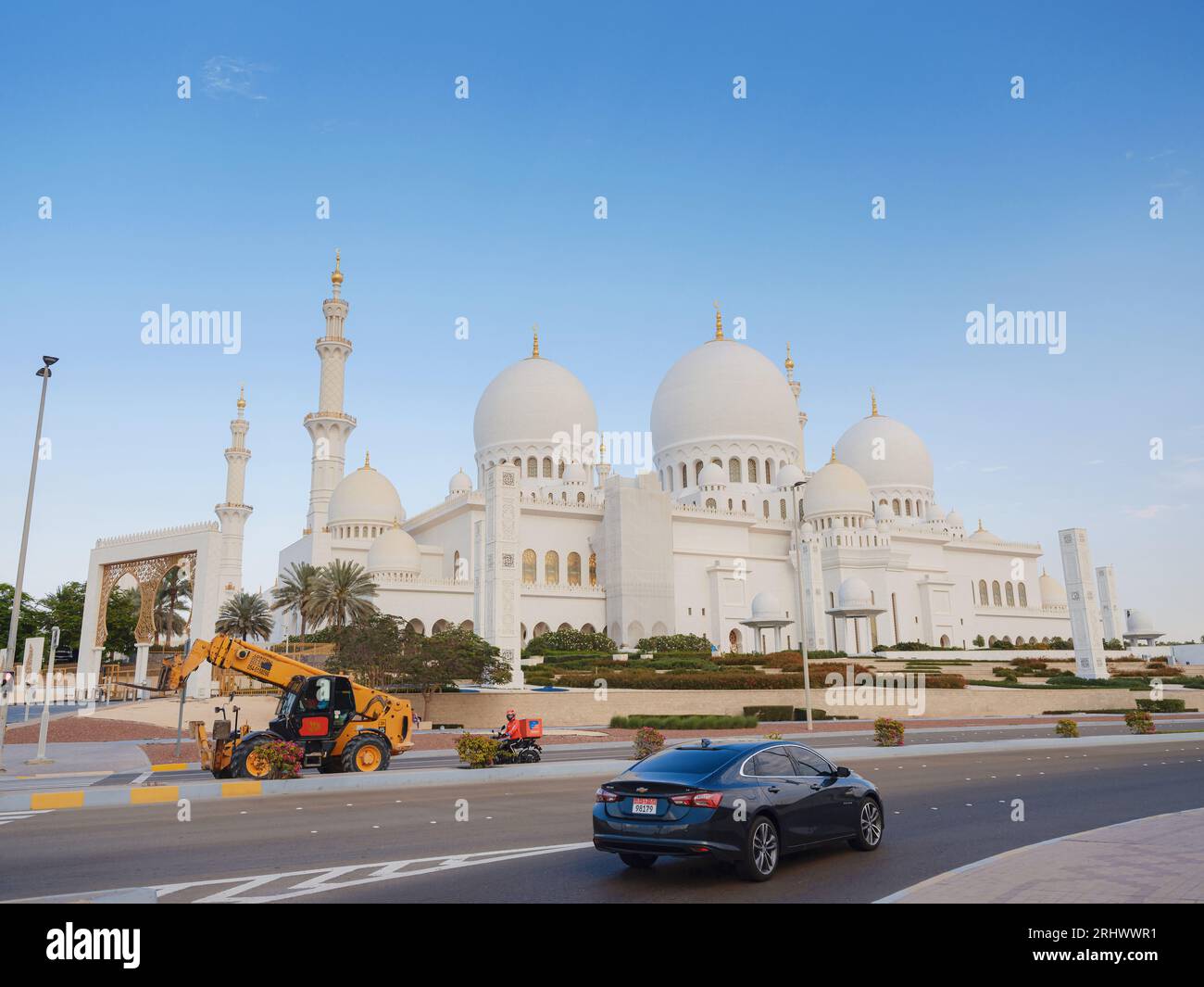 20 March 2023, Abu Dhabi, UAE: Sheikh Zayed Mosque largest mosque of ...