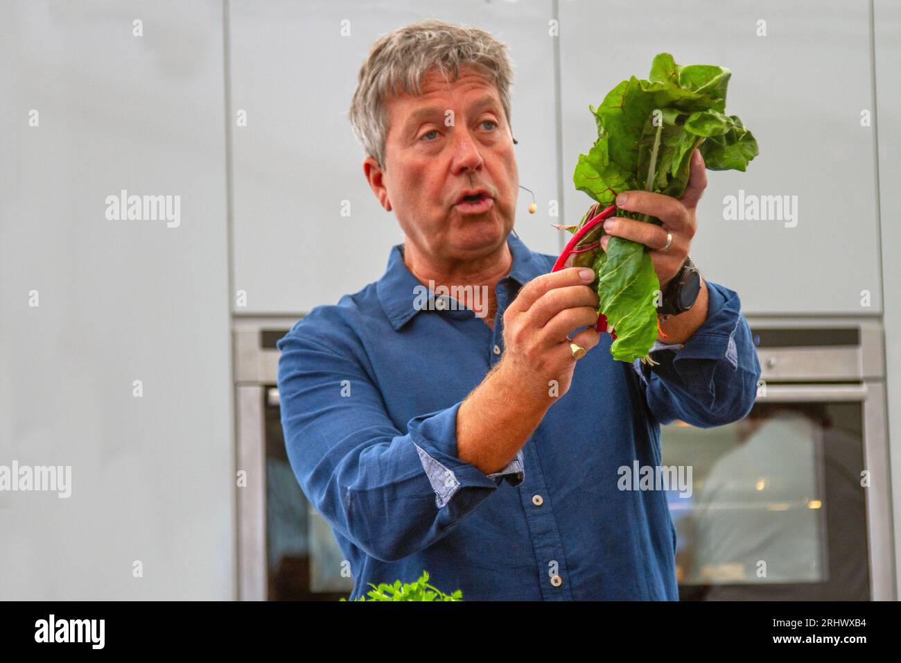 John Torode MBE, Australian-British celebrity chef and TV presenter, in ...