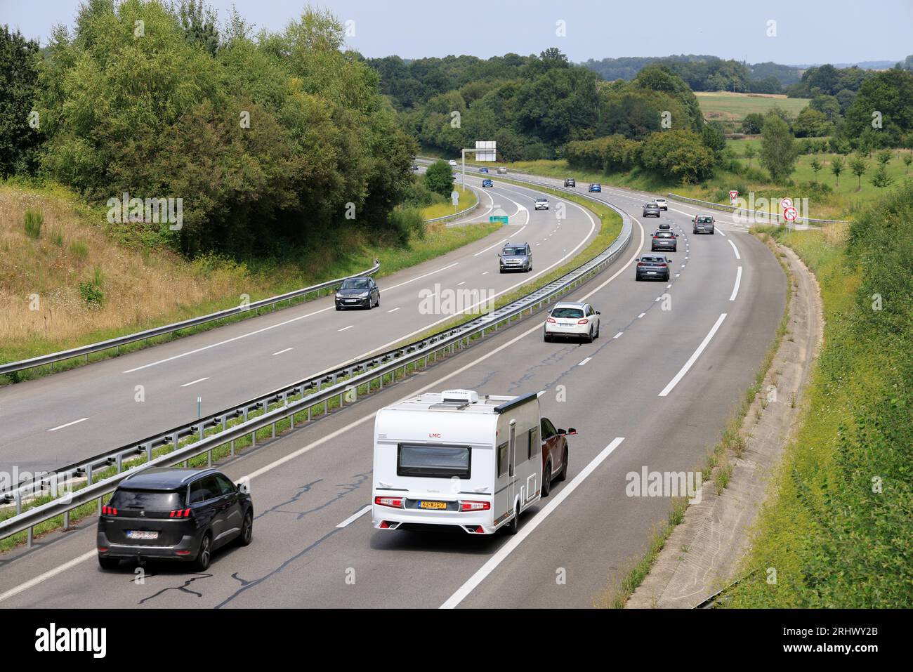 Autoroutes et routes hi-res stock photography and images - Alamy