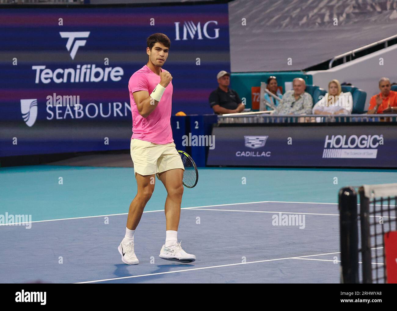Florida, USA, Miami Open Tennis, 3/31/2023, Hard Rock Stadium, Carlito ...