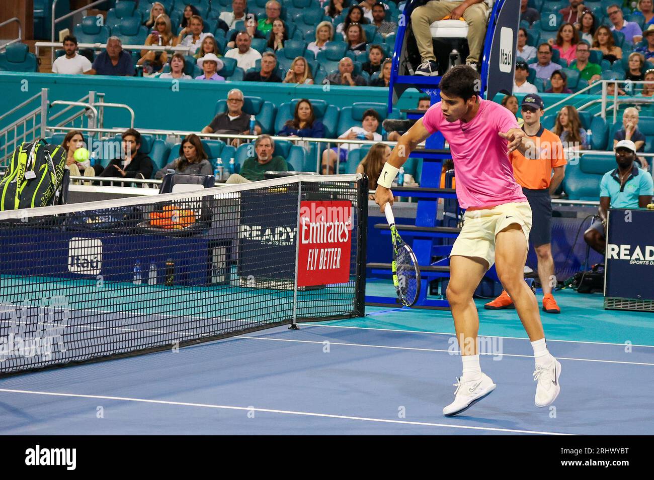 Florida, USA, Miami Open Tennis, 3/31/2023, Hard Rock Stadium, Carlito ...