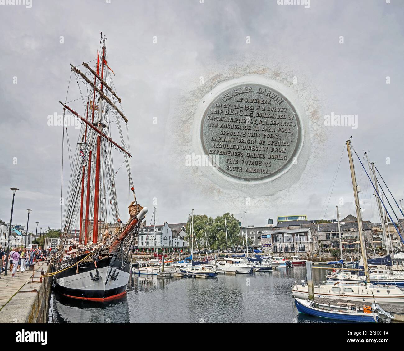 Hms beagle ship hi-res stock photography and images - Alamy
