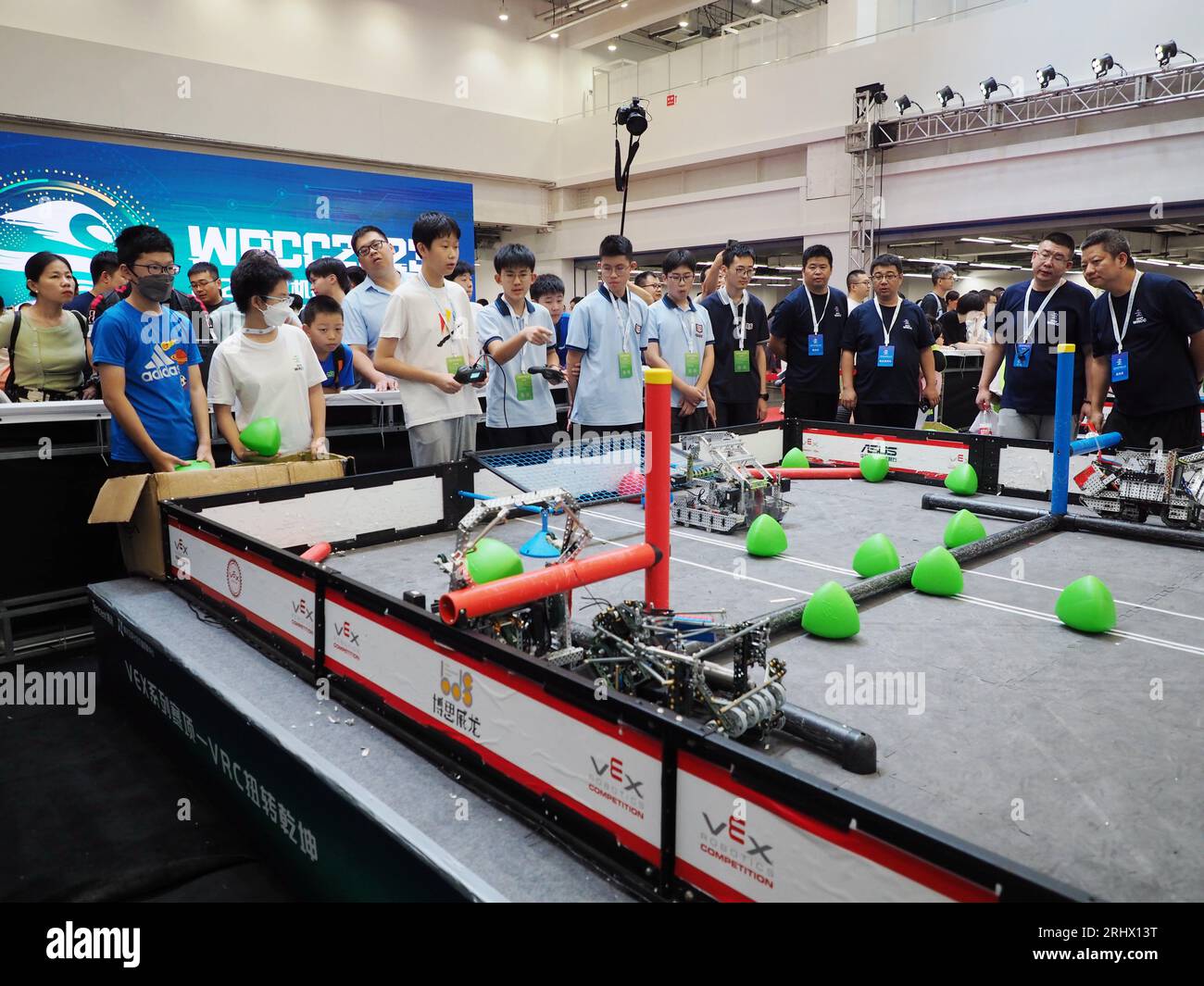 BEIJING, CHINA - AUGUST 19, 2023 - Children compete at the 2023 World ...
