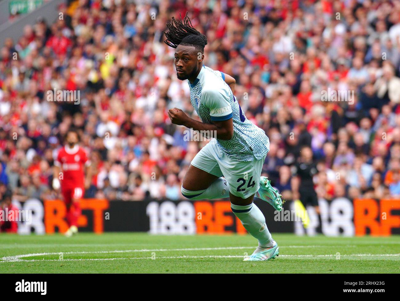 Bournemouth's Antoine Semenyo celebrates scoring their side's first ...