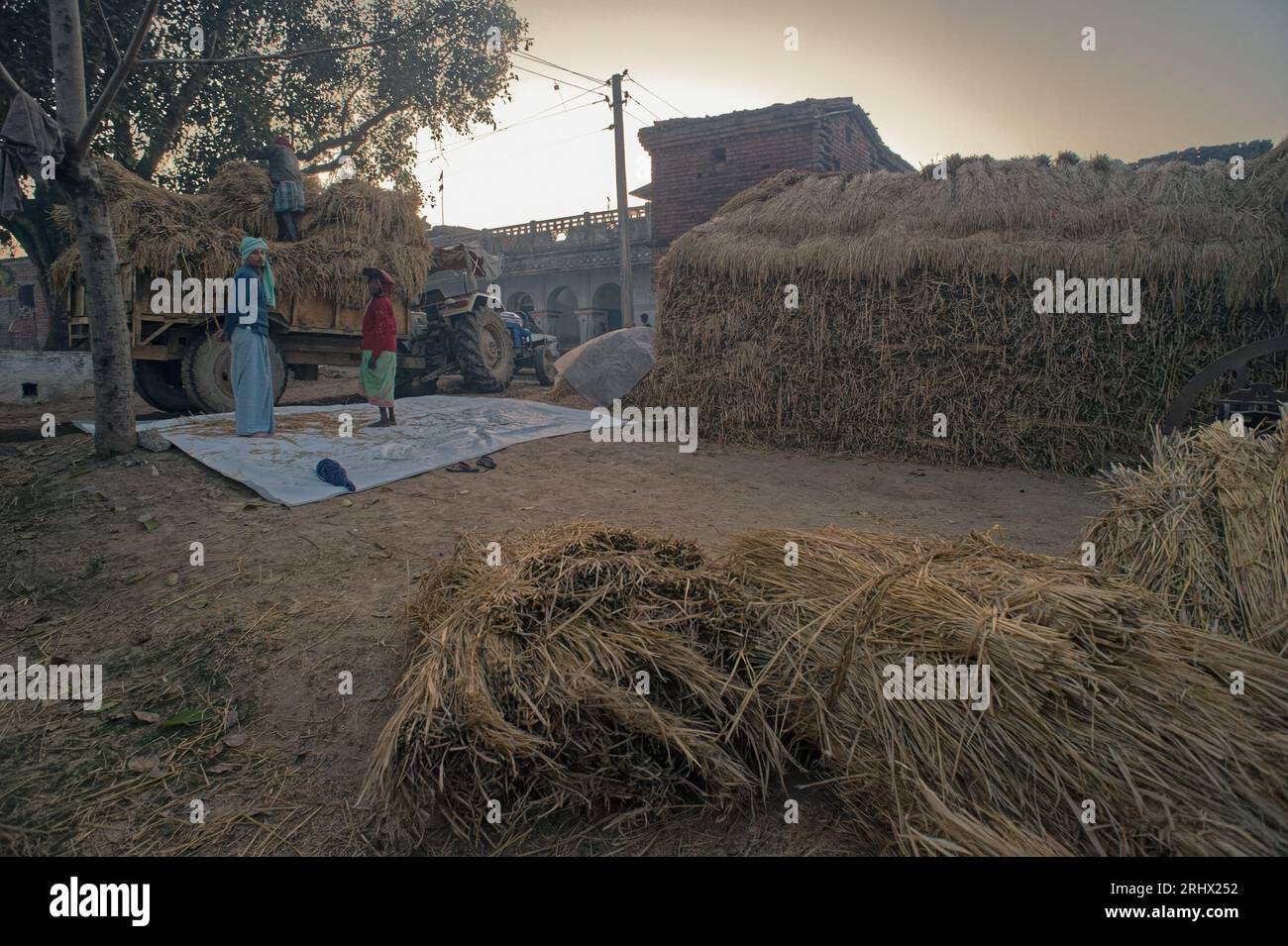 12 24 2014 Farmers House at Vintage Temple Complex of Bageshwari Devi ...