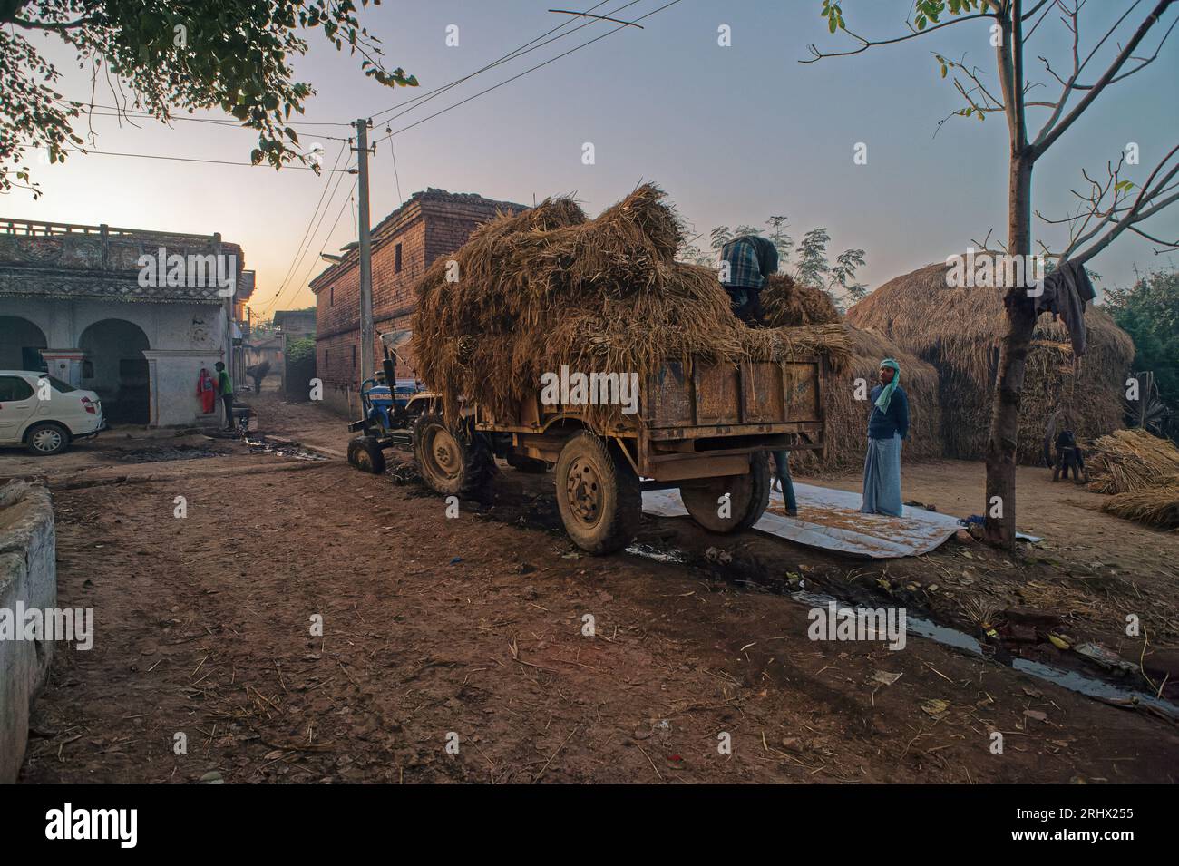 12 24 2014 Farmers House at Vintage Temple Complex of Bageshwari Devi ...