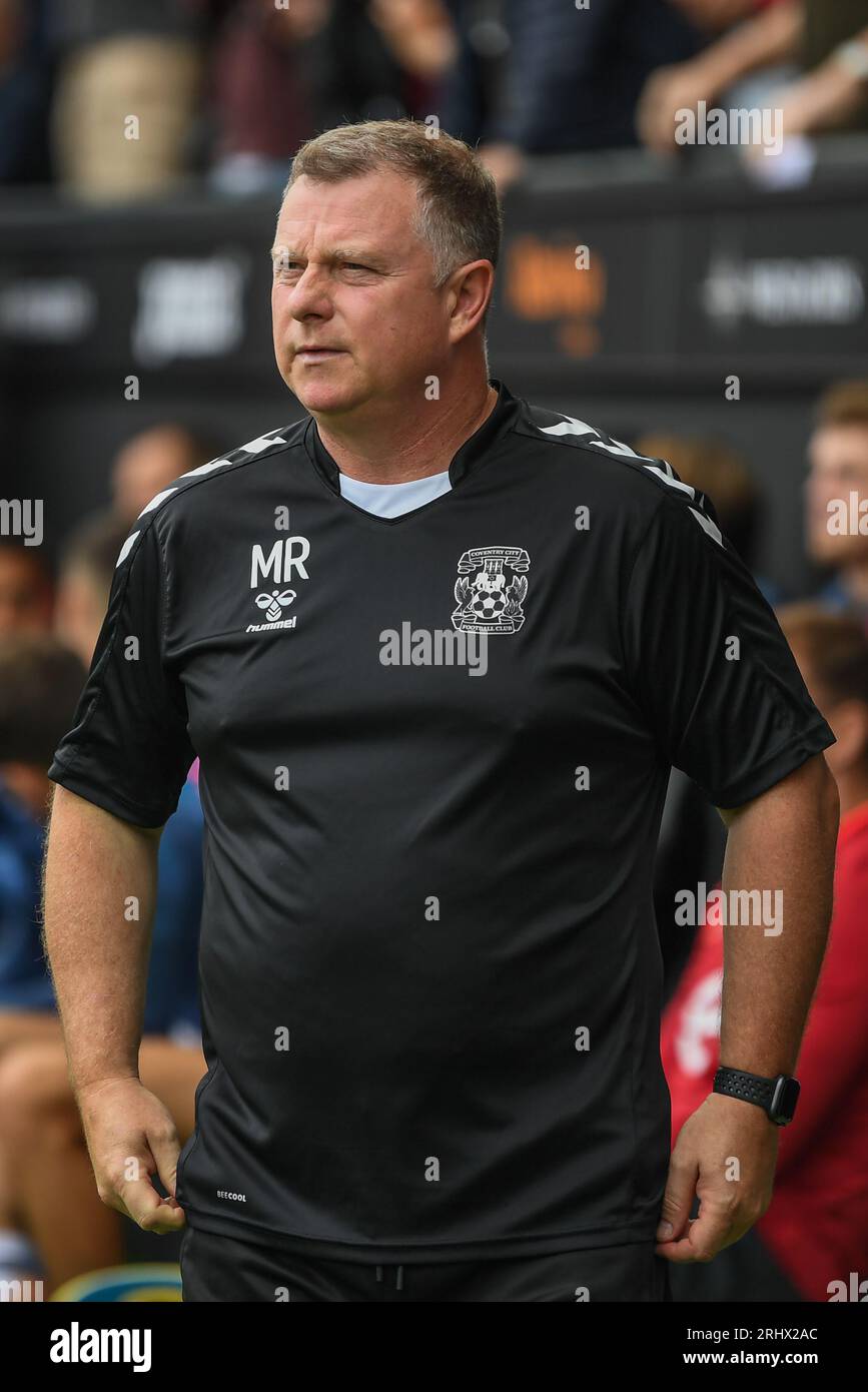 Mark Robin's Manager of Coventry City during the Sky Bet Championship ...