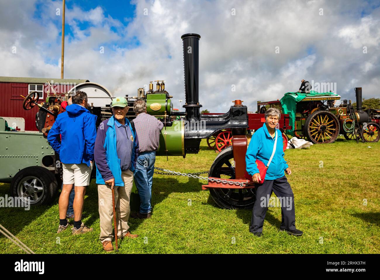 Stithians, UK. 19th Aug, 2023. Despite the strong winds and heavy rain ...