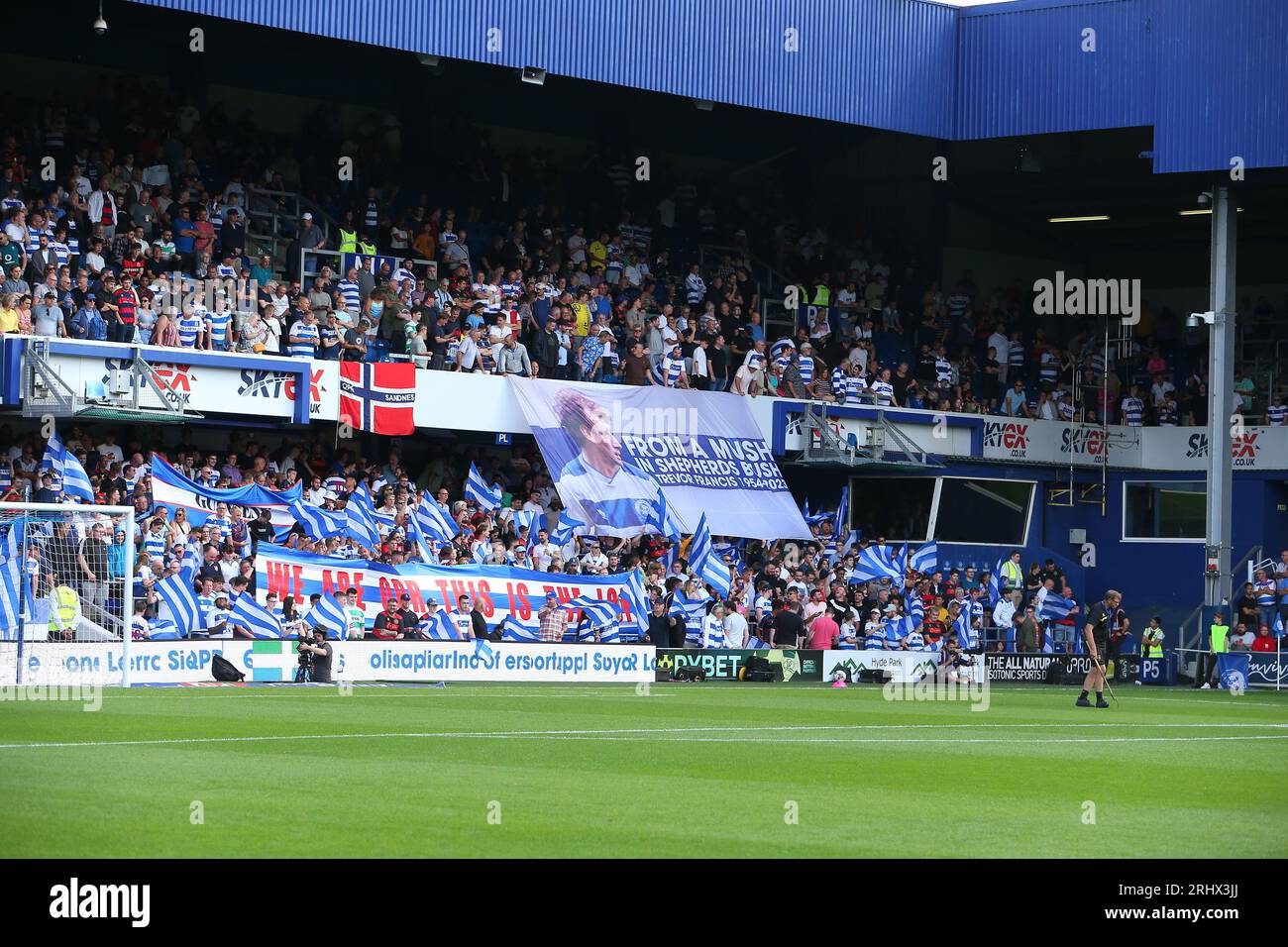 19th August 2023; Loftus Road Stadium, Shepherds Bush, West London ...