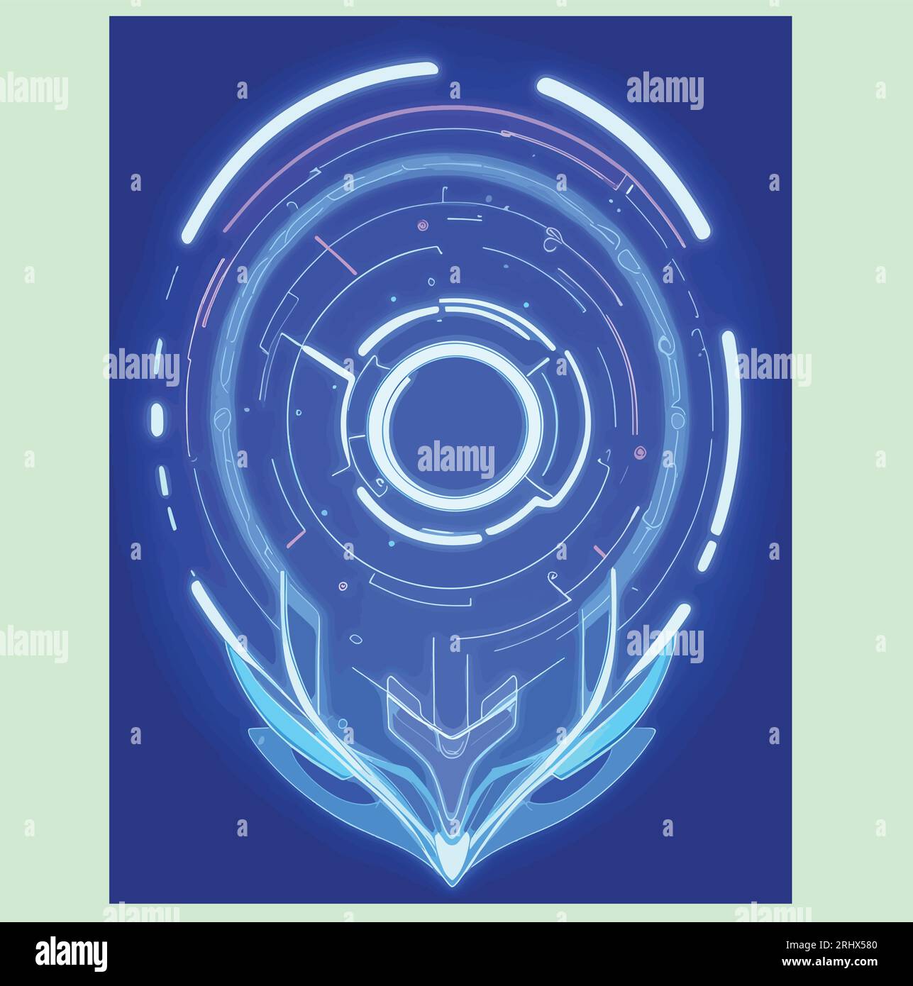 Black and white image vortex Stock Vector Images - Alamy