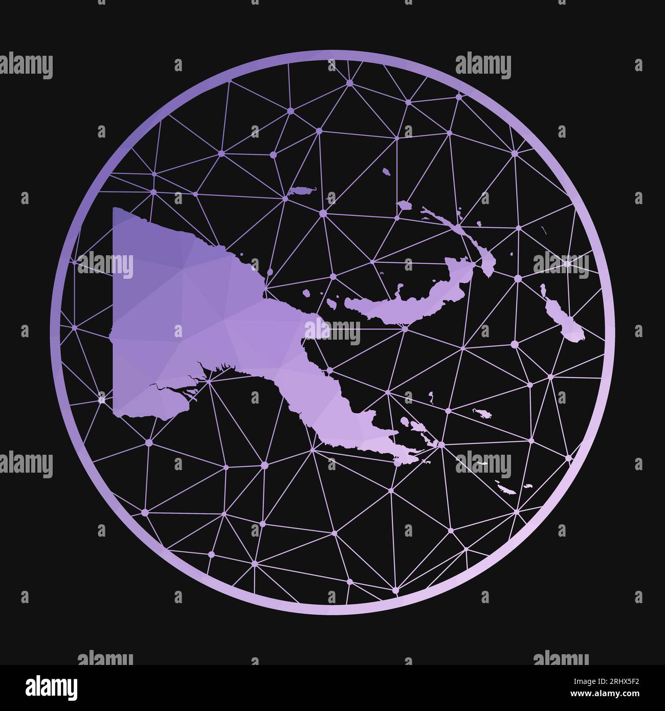 Papua New Guinea icon. Vector polygonal map of the country. Papua New ... Papua New Guinea icon. Vector polygonal map of the country. Papua New ...