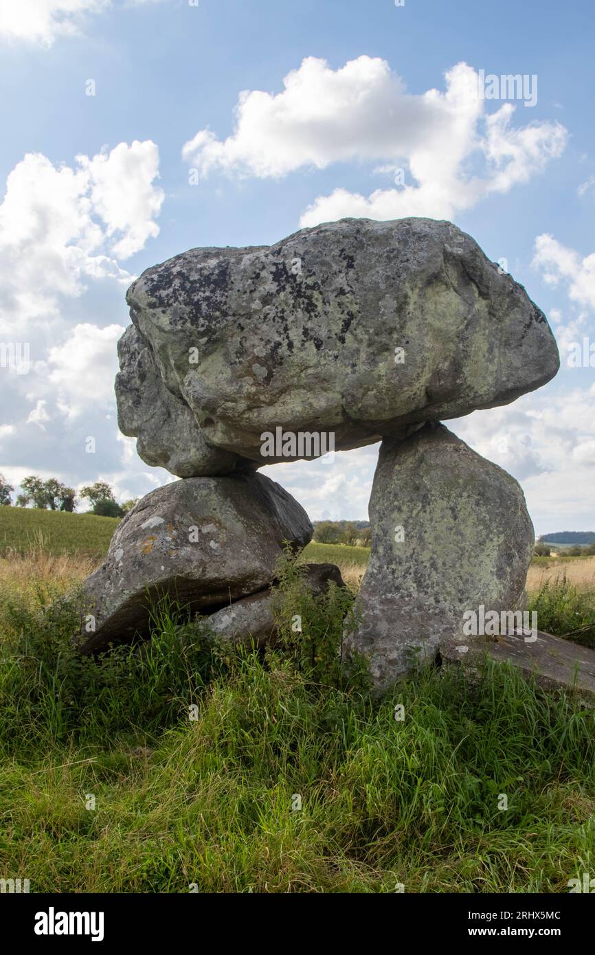 The Devil's Den Neolithic Monument, near the World Heritage Site of ...
