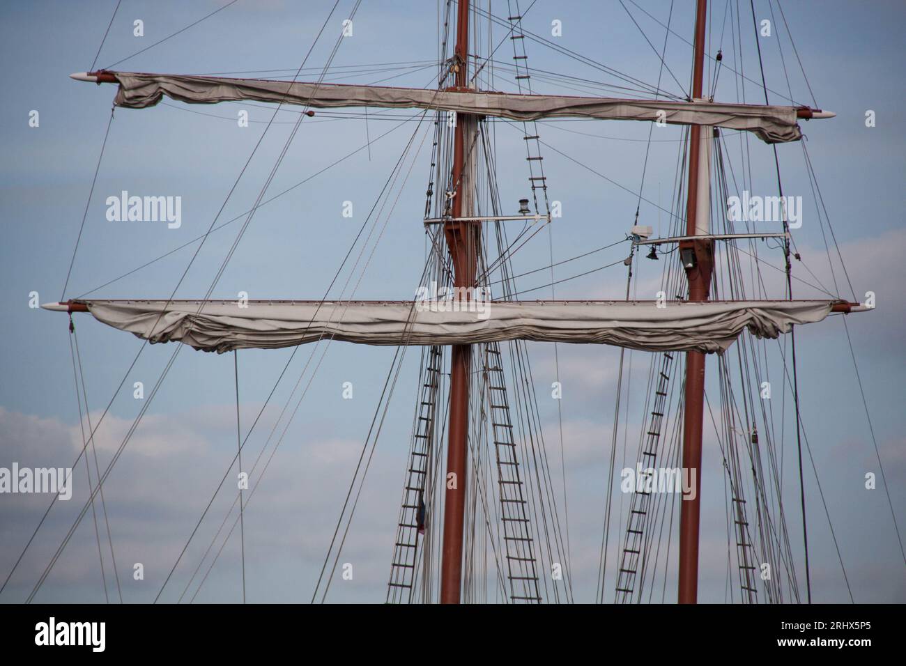 Sailing ship close up during daytime Stock Photo - Alamy