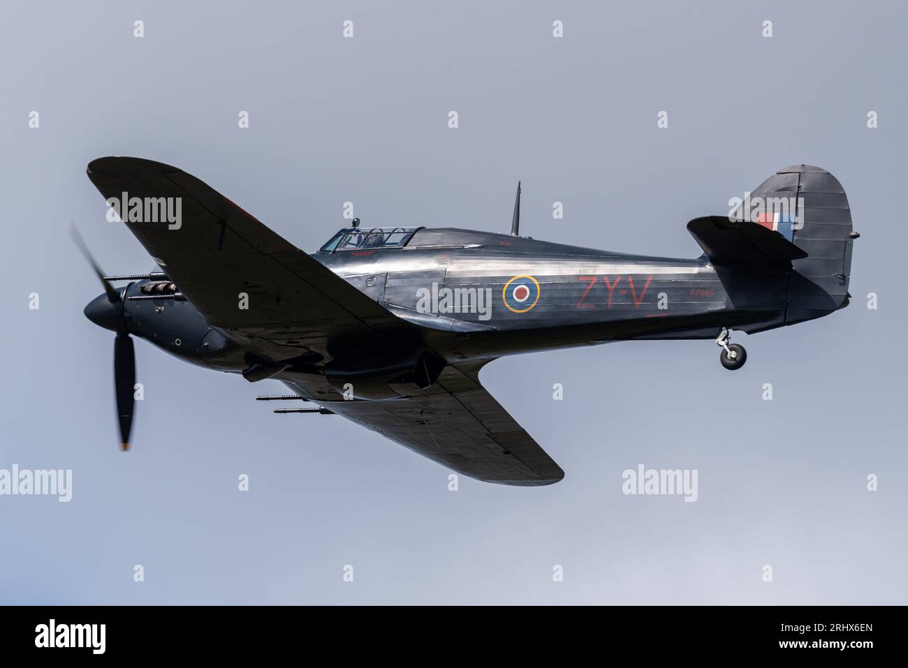 RAF Battle of Britain Memorial Flight Hawker Hurricane at London ...