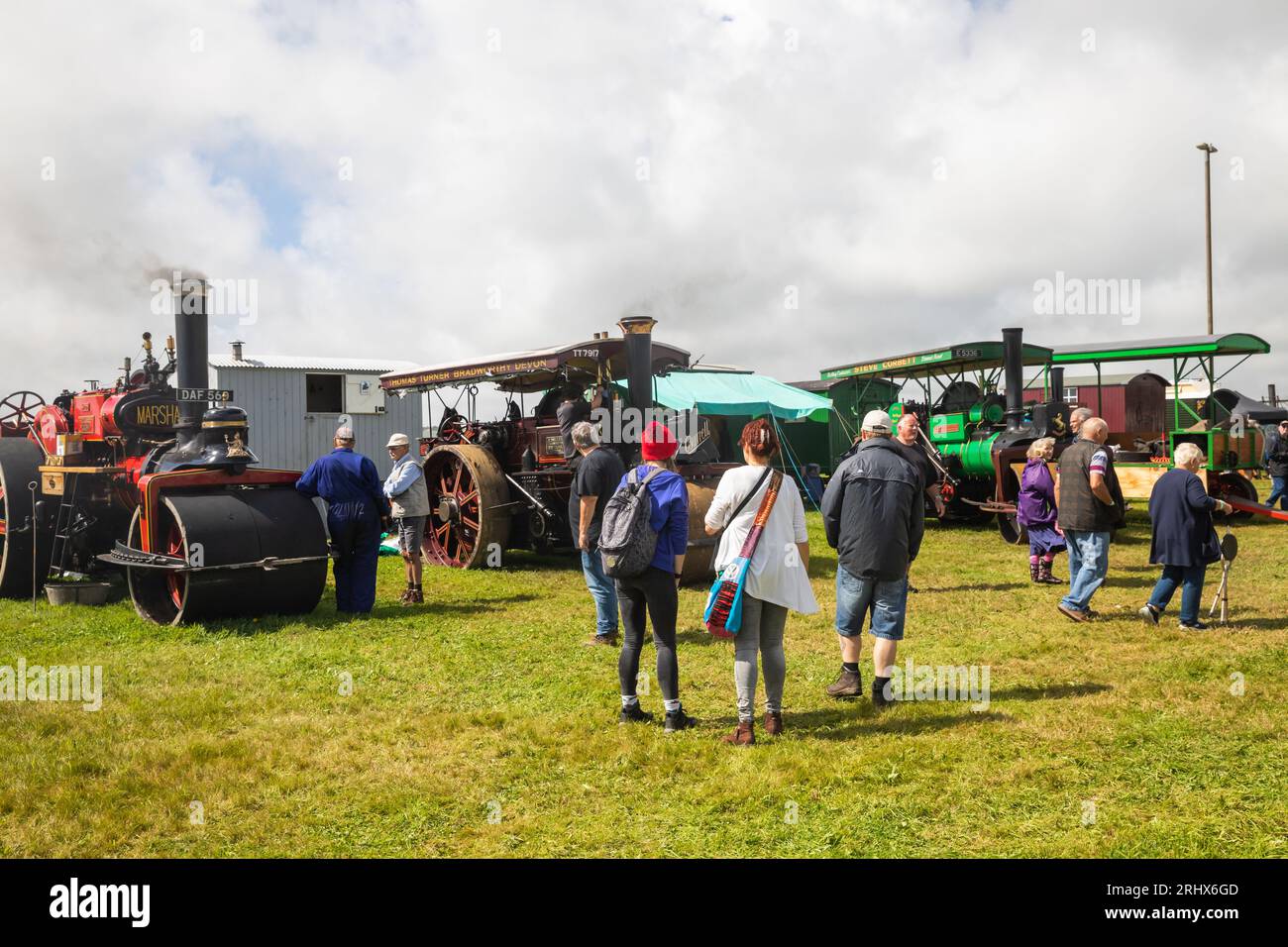Stithians, UK. 19th Aug, 2023. Despite the strong winds and heavy rain ...
