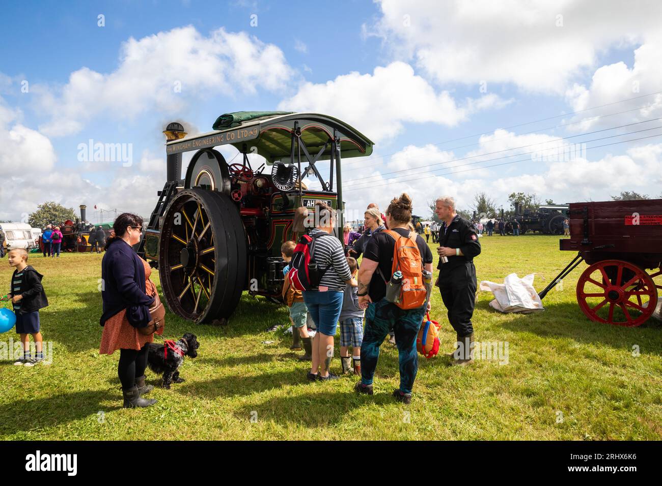 Stithians, UK. 19th Aug, 2023. Despite the strong winds and heavy rain ...
