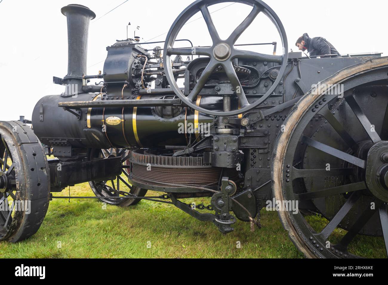 Stithians, UK. 19th Aug, 2023. Despite the strong winds and heavy rain ...