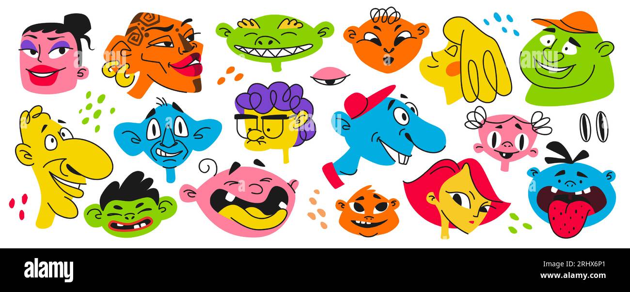 Quirky characters Cut Out Stock Images & Pictures - Alamy
