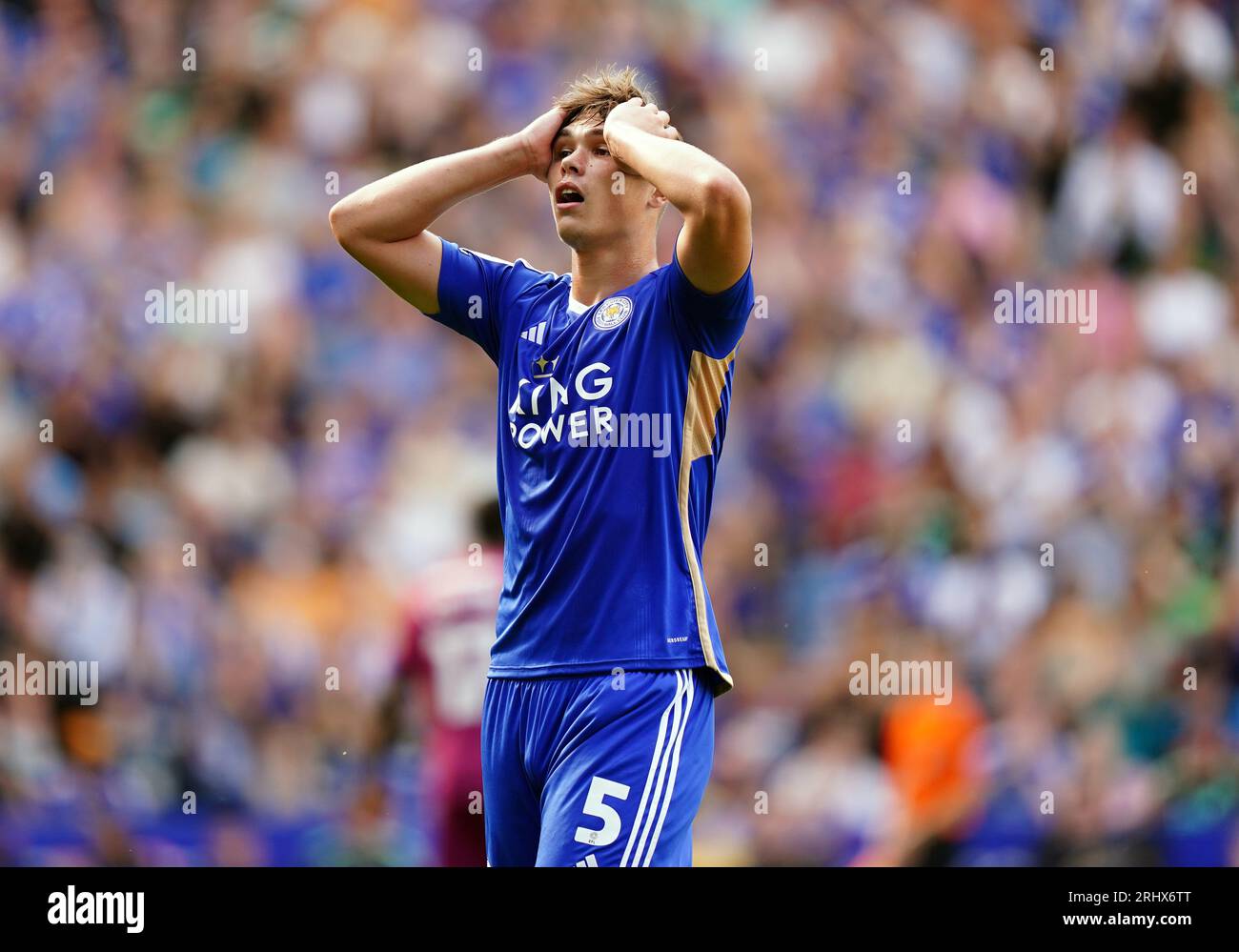 Leicester City's Callum Doyle during the Sky Bet Championship match at ...