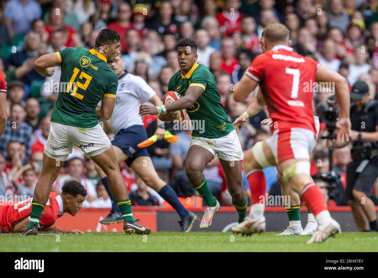Principality Stadium, Cardiff, UK. 19th Aug, 2023. Summer Rugby ...
