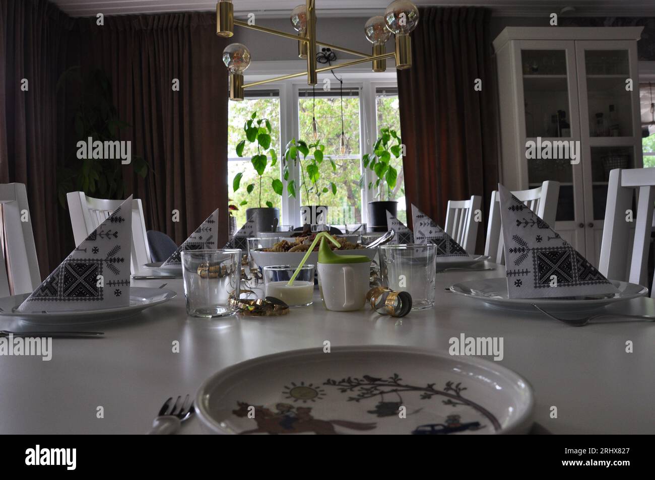 it is an party befor all guests Stock Photo - Alamy