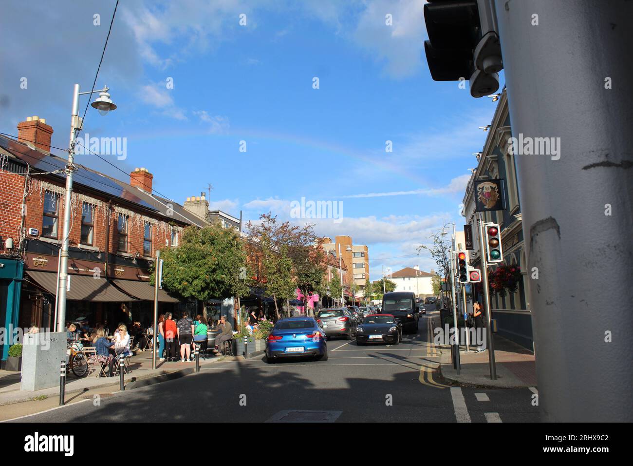 A photo of Glasthule village in Dublin, Ireland Stock Photo - Alamy