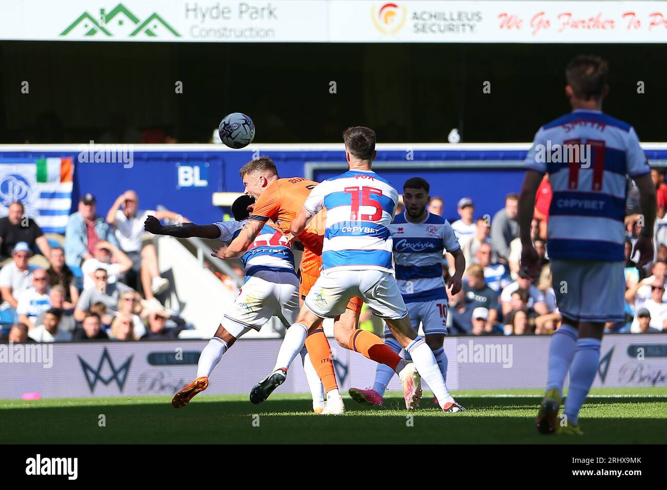 19th August 2023; Loftus Road Stadium, Shepherds Bush, West London ...
