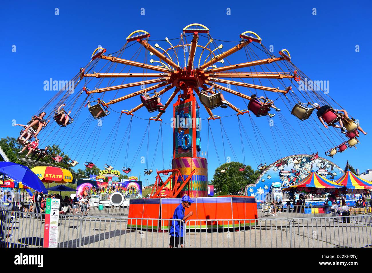 Des Moines, Iowa, USA - August 12, 2023: Iowa State Fair 2023 Stock ...