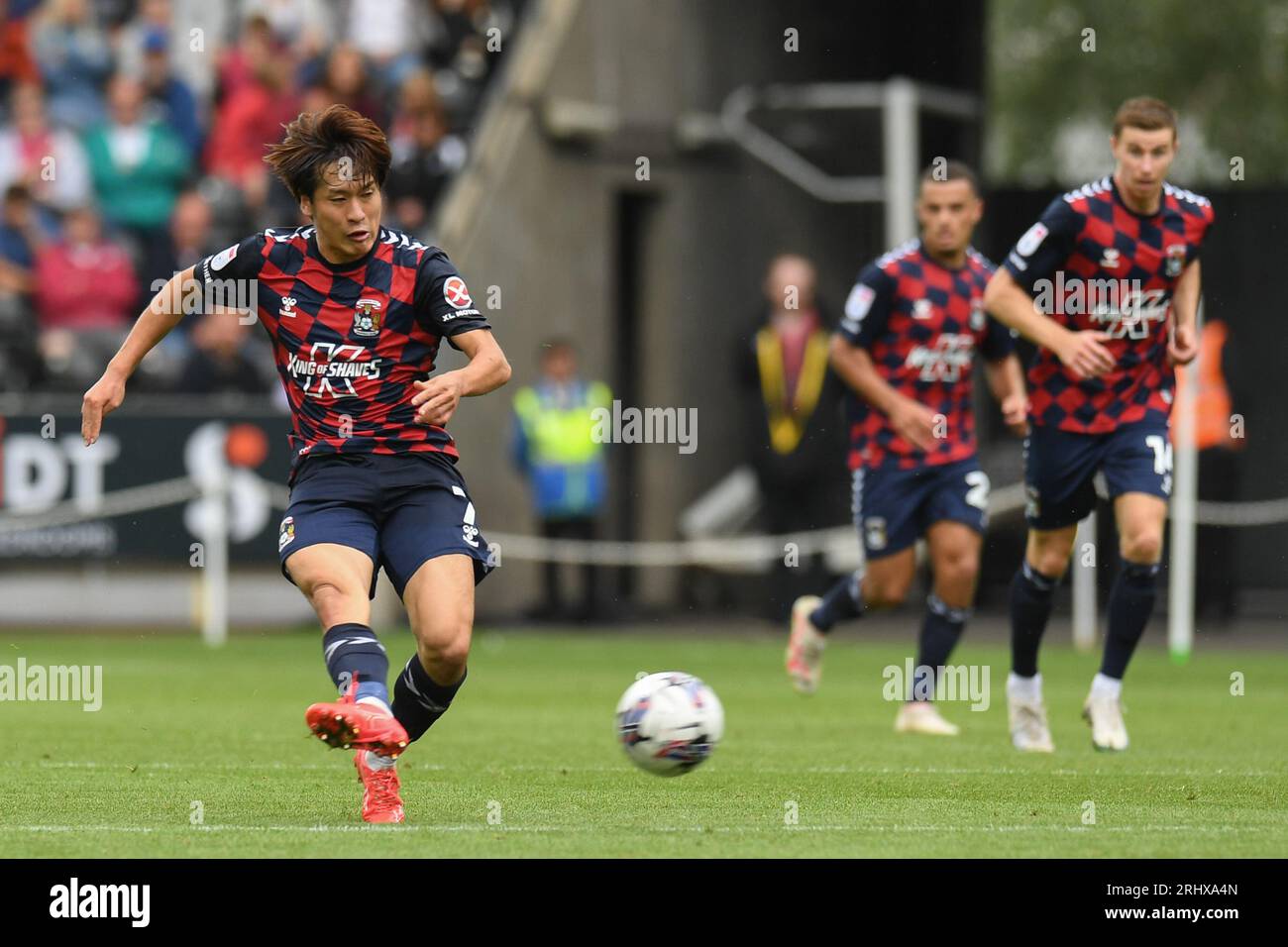 Tatsuhiro Sakamoto #7 of Coventry City during the Sky Bet Championship ...