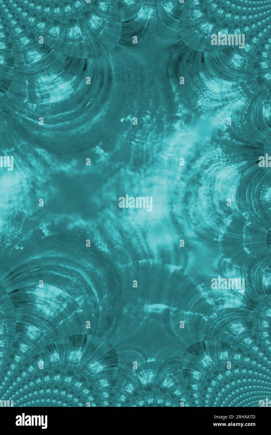 Abstract pattern in colours blue and white. For background or wallpaper ...