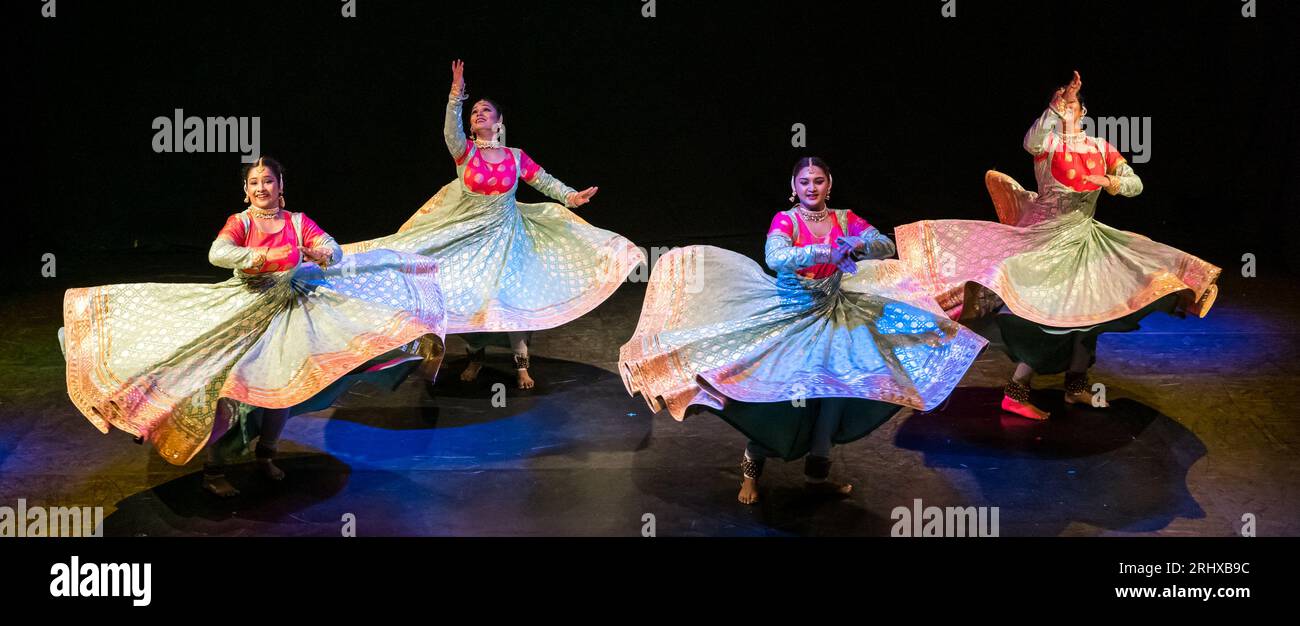 Edinburgh, Scotland, UK, 19 August 2023. Lok Chhanda Indian Dance at ...