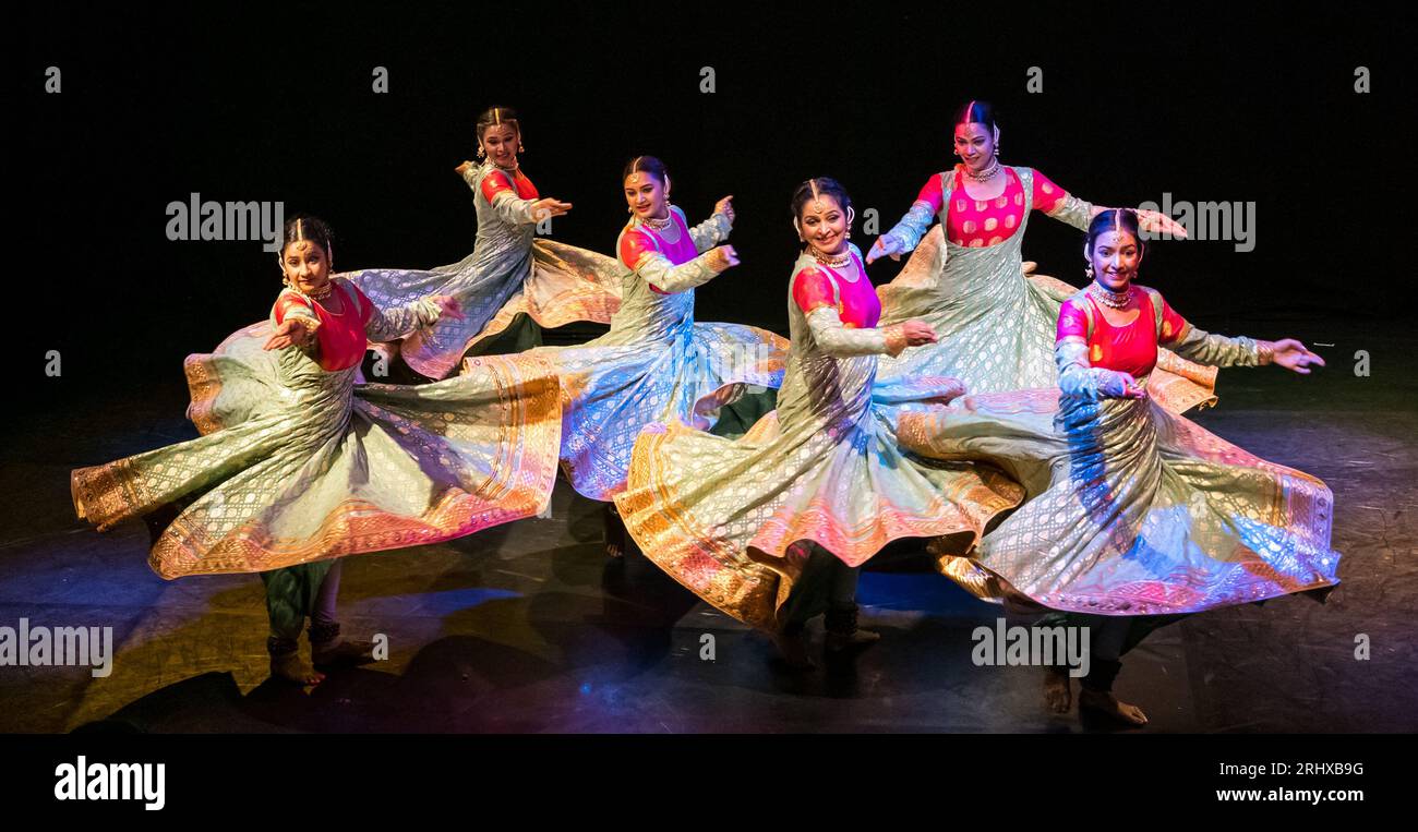 Edinburgh, Scotland, UK, 19 August 2023. Lok Chhanda Indian Dance at ...