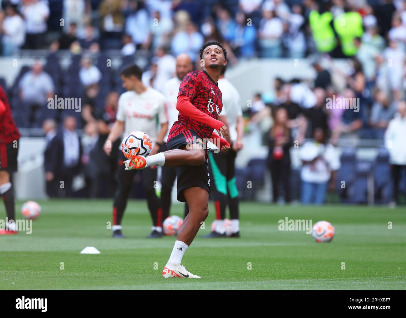 Jadon sancho 2023 manchester united hi-res stock photography and images - Alamy