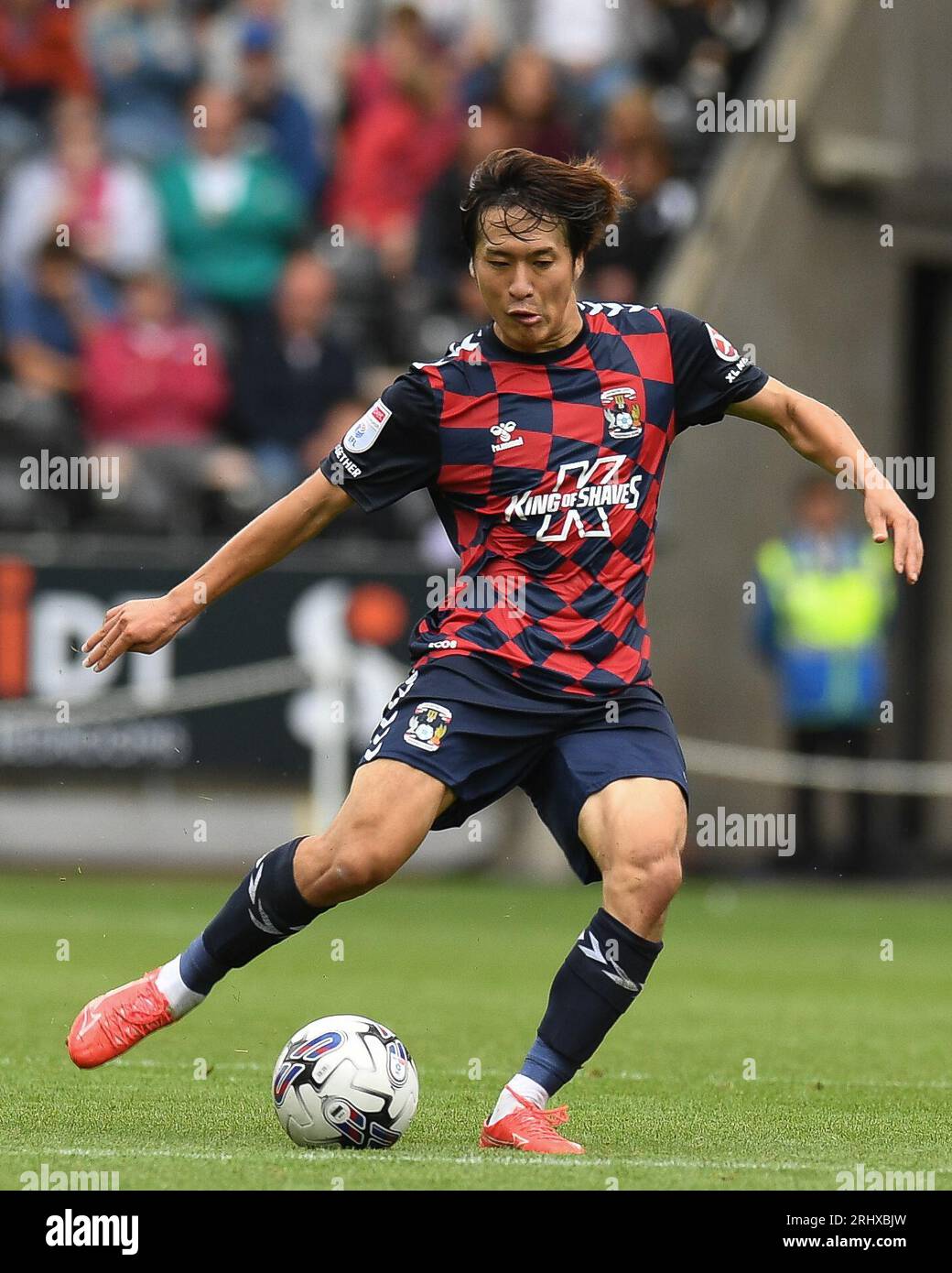 Tatsuhiro Sakamoto #7 of Coventry City during the Sky Bet Championship ...