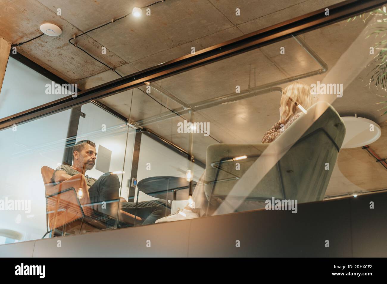 Disappointed company boss. Failed negotiations. Unsuccessful deal ...