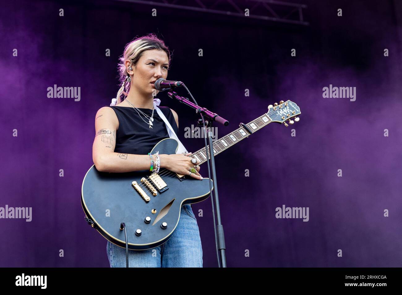 Durham, UK - Nieve Ella Performs at Hardwick Festival, 19th Aug 2023 ...