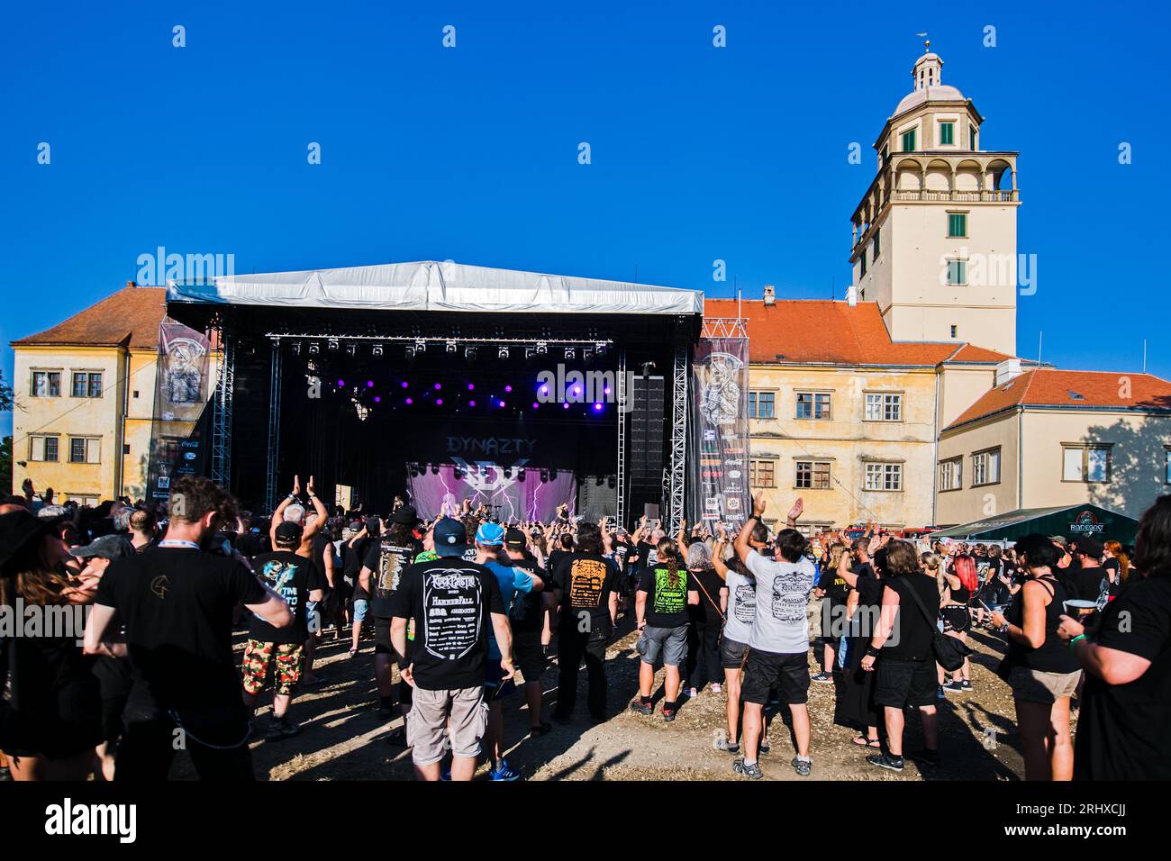 Moravsky Krumlov, Czech Republic. 19th Aug, 2023. Atmosphere at the ...