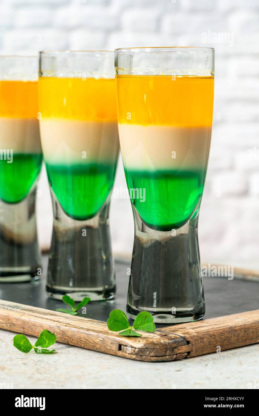 St patricks shots hi-res stock photography and images - Alamy