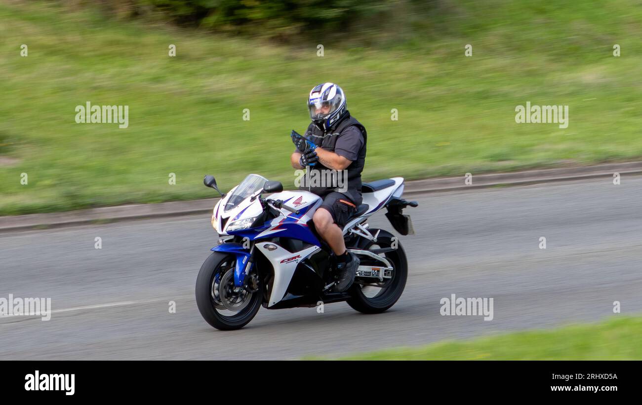 Milton Keynes, UK - Aug 16th 2023: 2010 Honda CBR 600 RA-B motorcycle ...