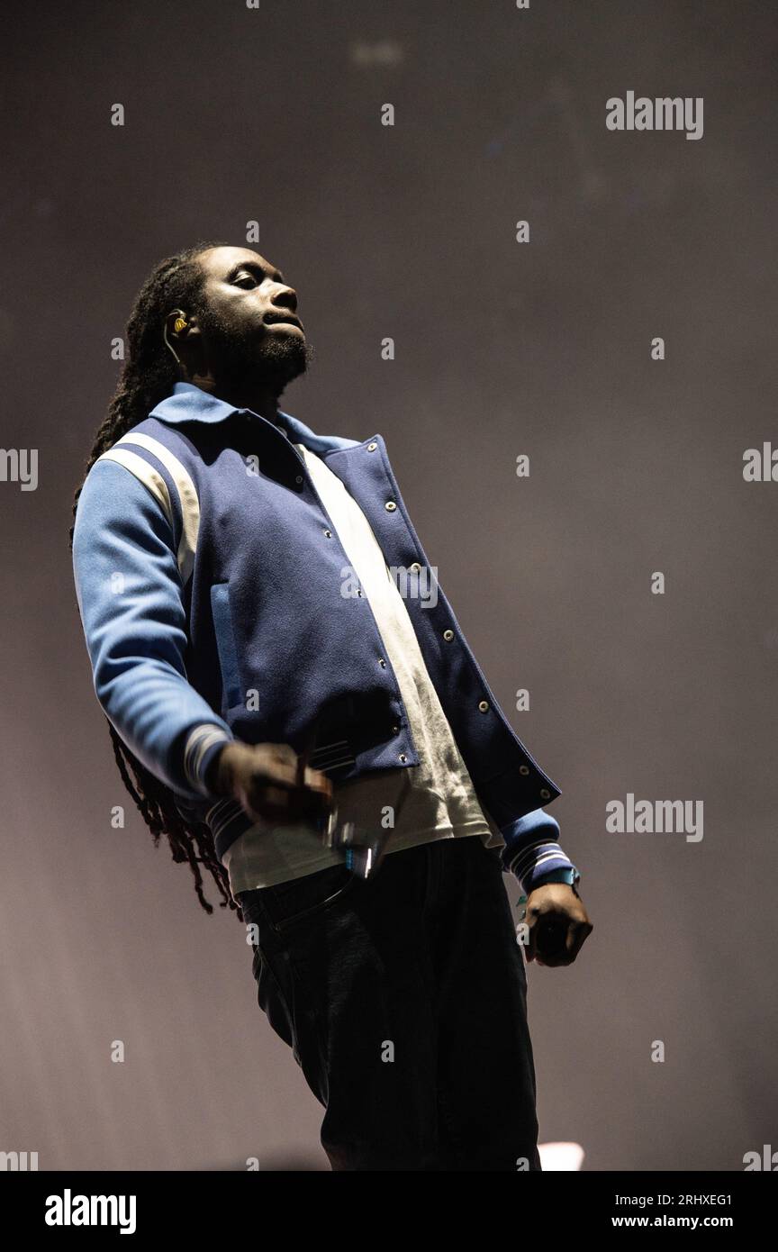 London, United Kingdom. 18th August 2023. WSTRN perform at All Points ...