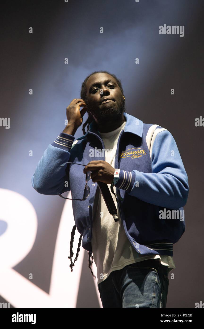 London, United Kingdom. 18th August 2023. WSTRN perform at All Points ...