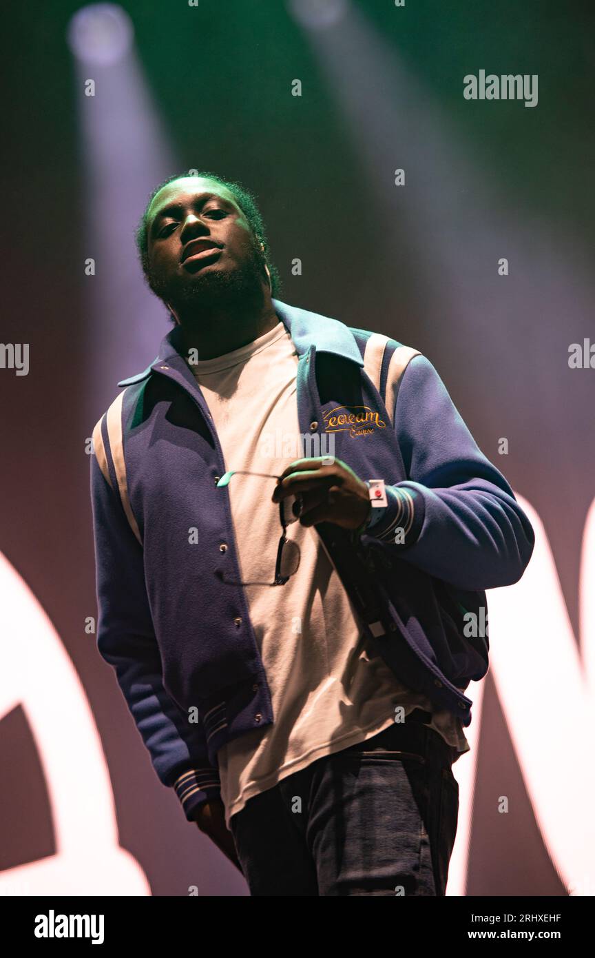 London, United Kingdom. 18th August 2023. WSTRN perform at All Points ...