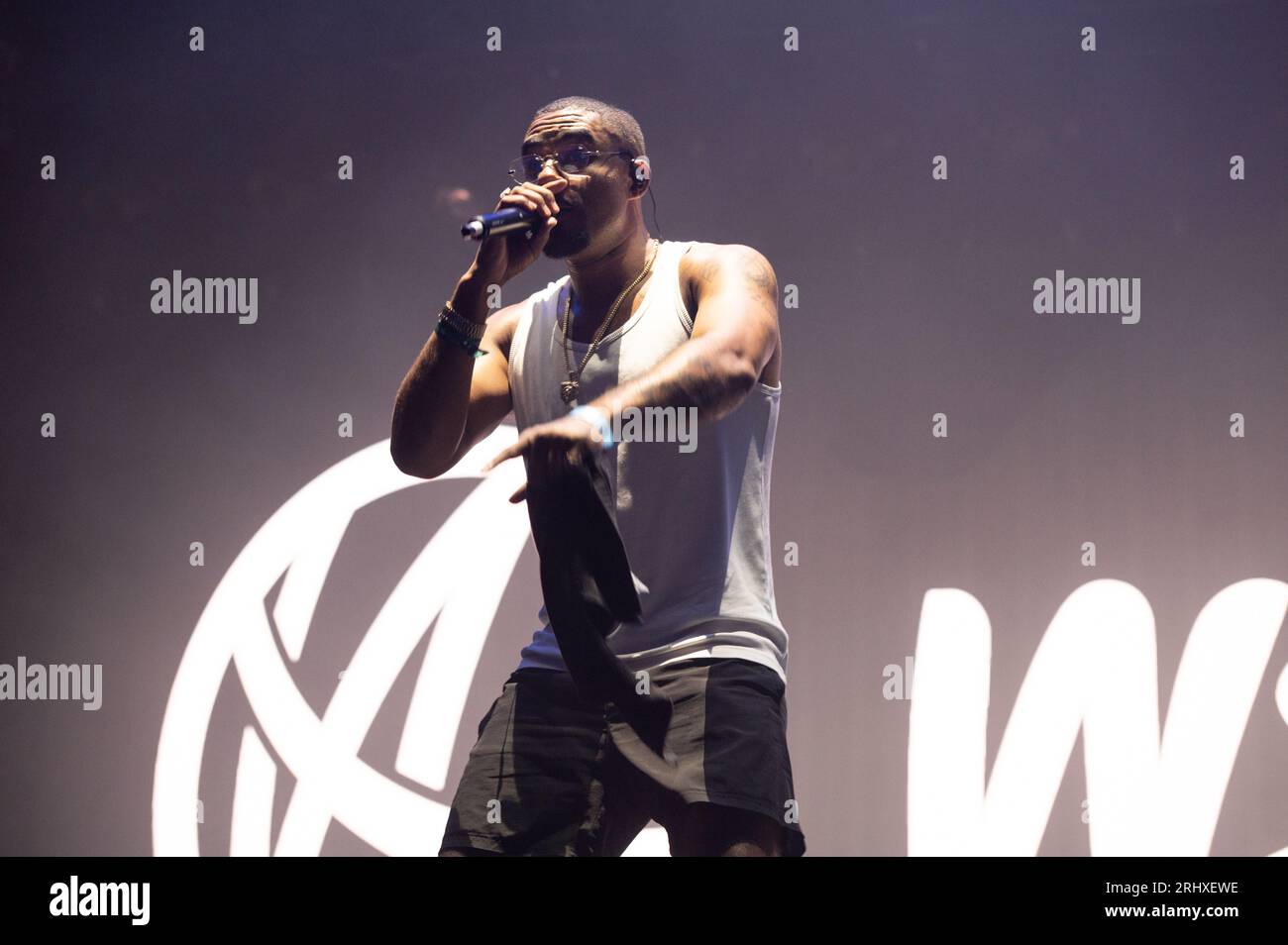 London, United Kingdom. 18th August 2023. WSTRN perform at All Points ...