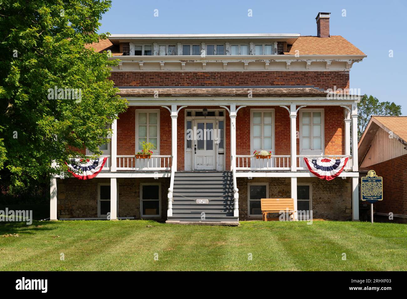 DeKalb, Illinois - United States - August 15th, 2023: Exterior of the ...