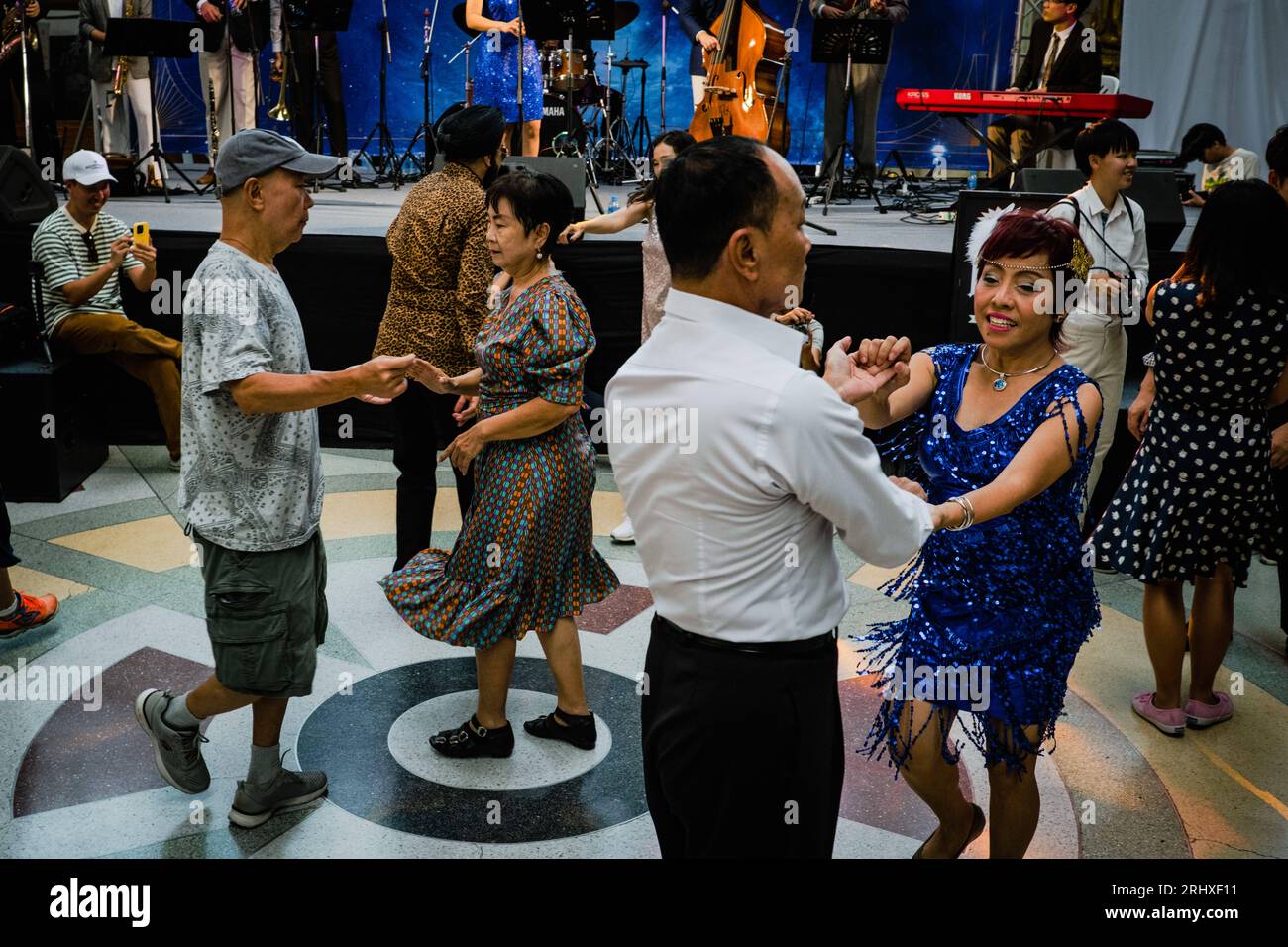 August 19, 2023, Bangkok, Bangkok, Thailand: August, 19 2023, People swing dancing during a ...