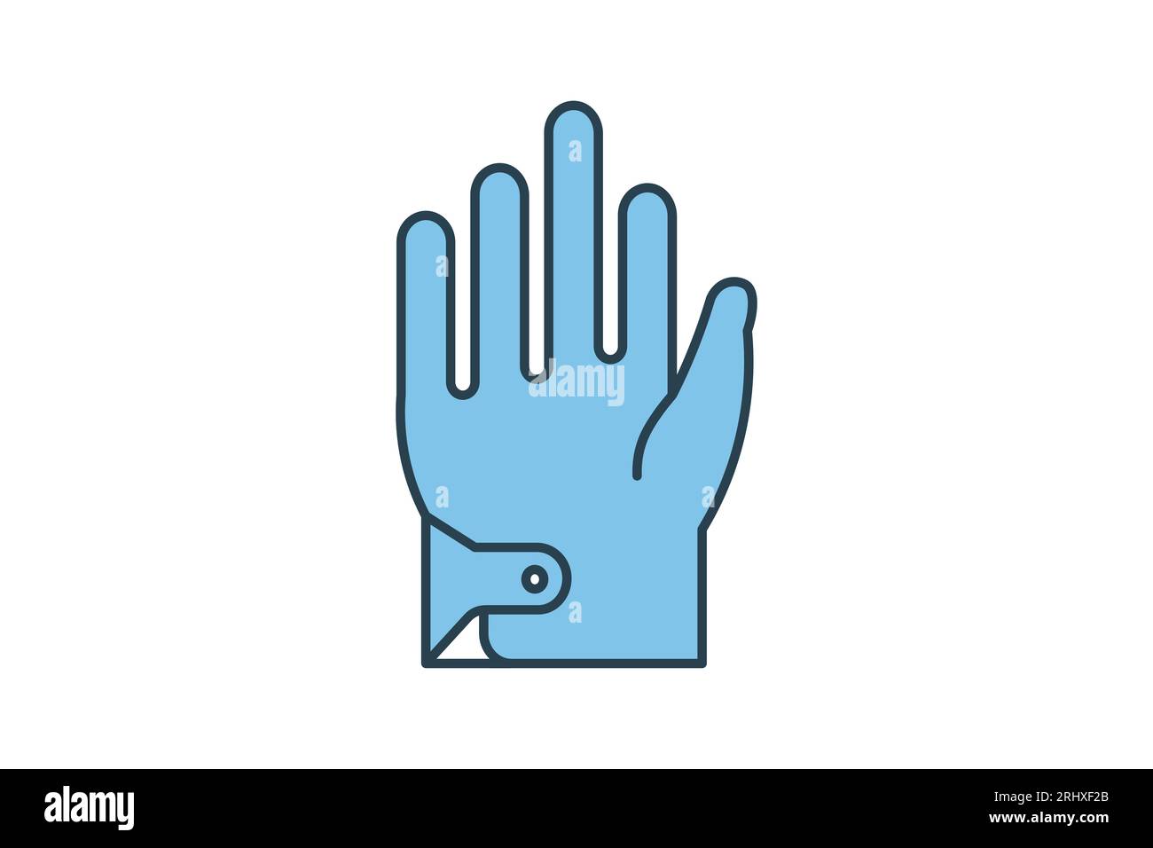 Gloves Icon. Icon related to clothes. suitable for web site design, app ...