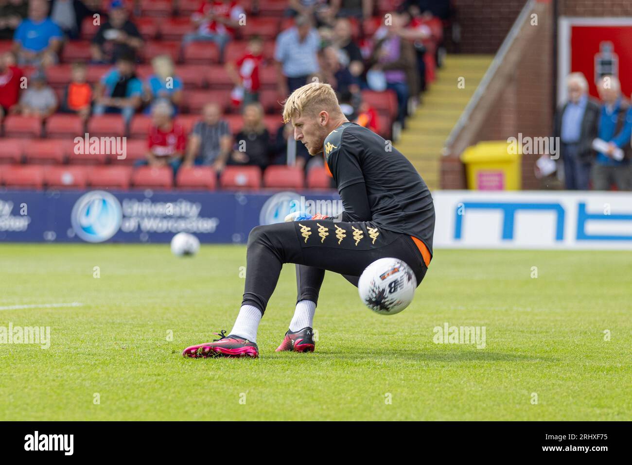 Aggborough Stadium, Kidderminster, UK, 19th Aug 2023, Bromley FC's ...